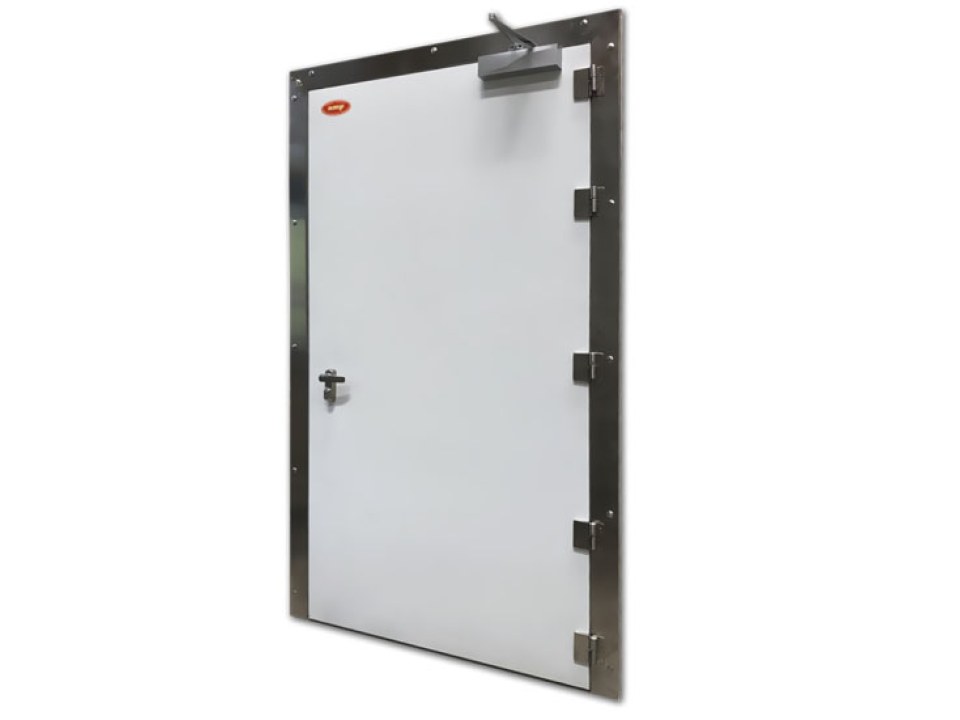 Fire rated hinged freezer and cold storage door | American Motors ...