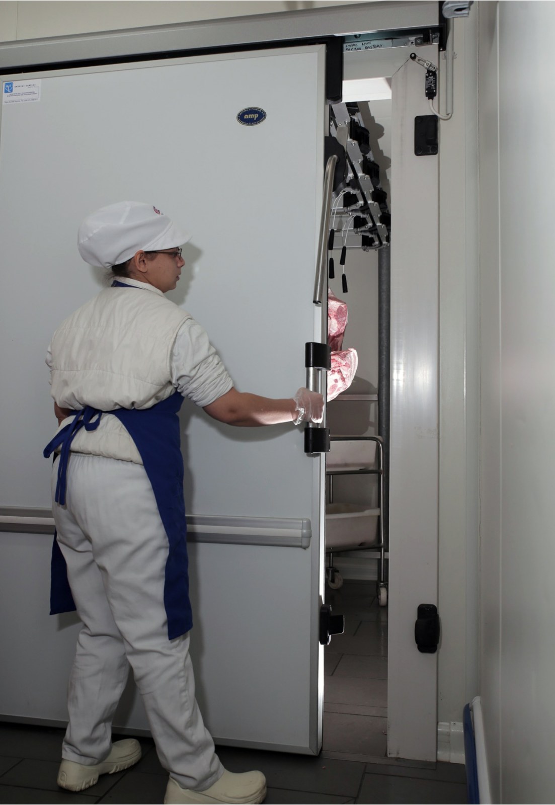 Sliding door for cold rooms | American Motors Pilalis (AMP)