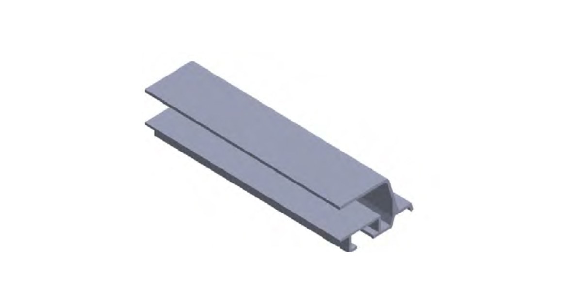 Anodized aluminum lower sliding rail | American Motors Pilalis (AMP)